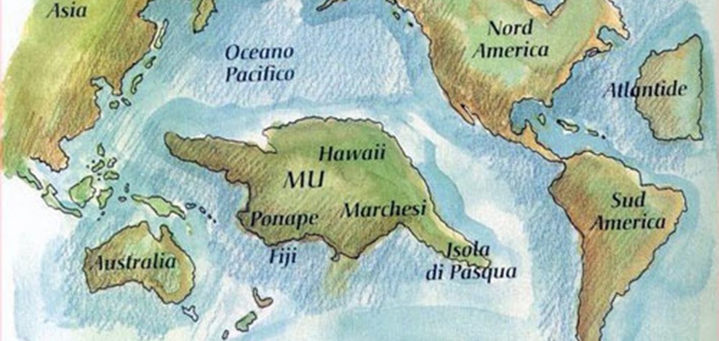 Le continent perdu de Mu - Pacha cartographie